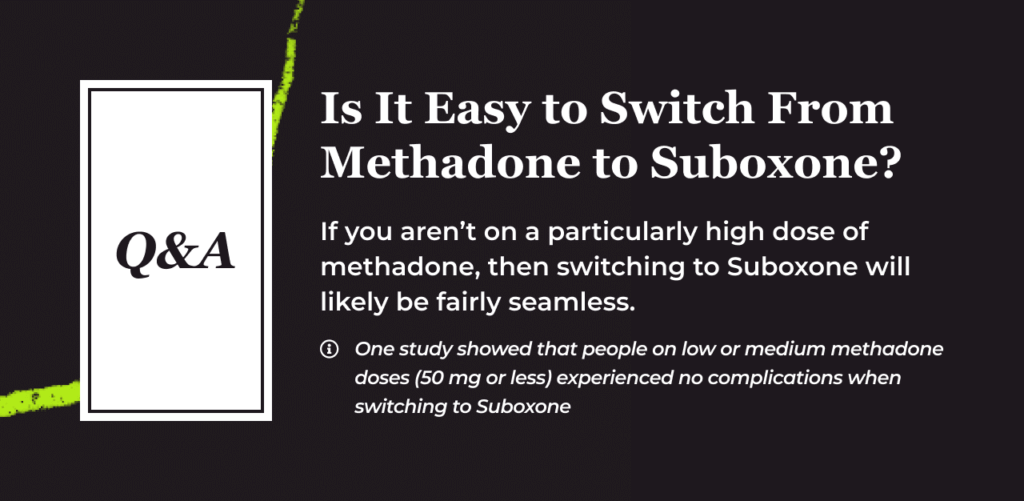 Guide to Switching From Methadone to Suboxone | Bicycle Health