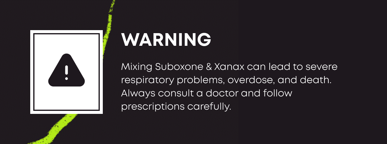 Is it Safe to Mix Suboxone & Xanax?