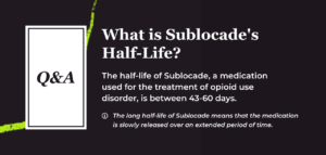 How Long Does Sublocade Stay in Your System?